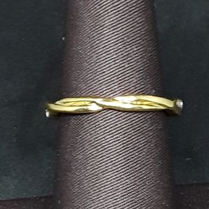 Jewelry | Gold Diamonique Ring | Poshmark